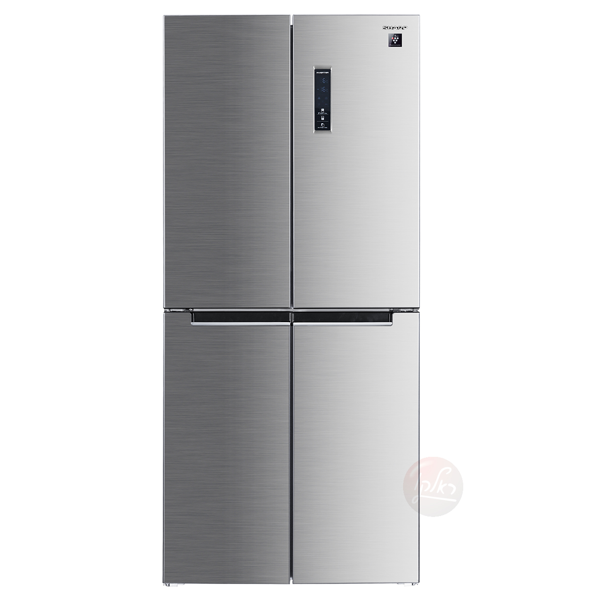 מקרר 4 דלתות מבית שארפ דגם SJ-8420 בגוון נירוסטה Sharp