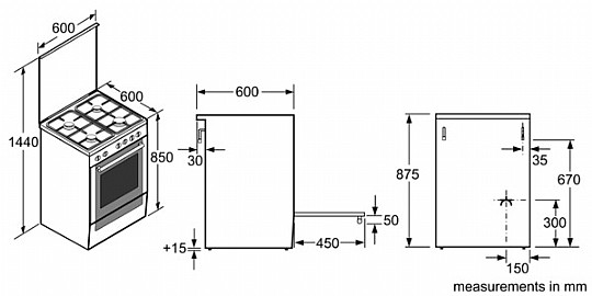 תנור אפייה Constructa CH755751IL